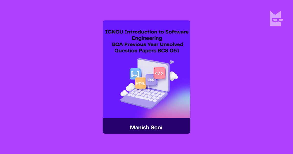 IGNOU BCA Introduction to Software Engineering Previous Year Unsolved ...