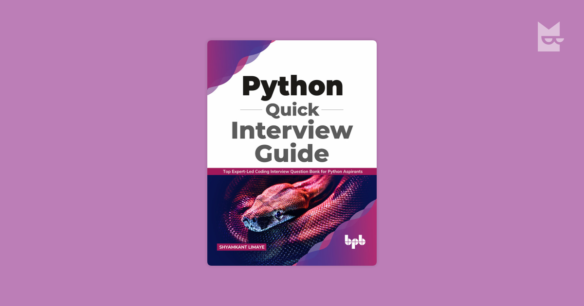 Python Quick Interview Guide Top Expert Led Coding Interview Question Bank For Python Aspirants